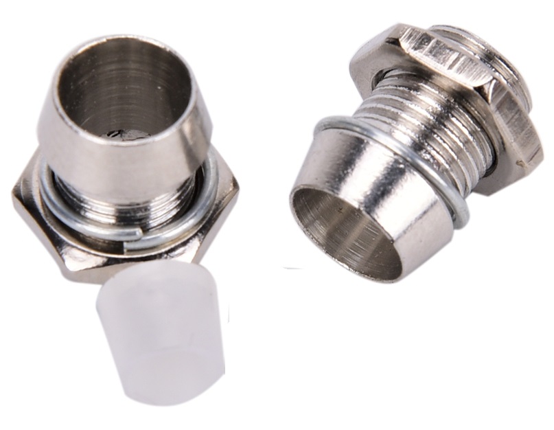 Porta LED 5mm, metálico | Didácticas Electrónicas I+D